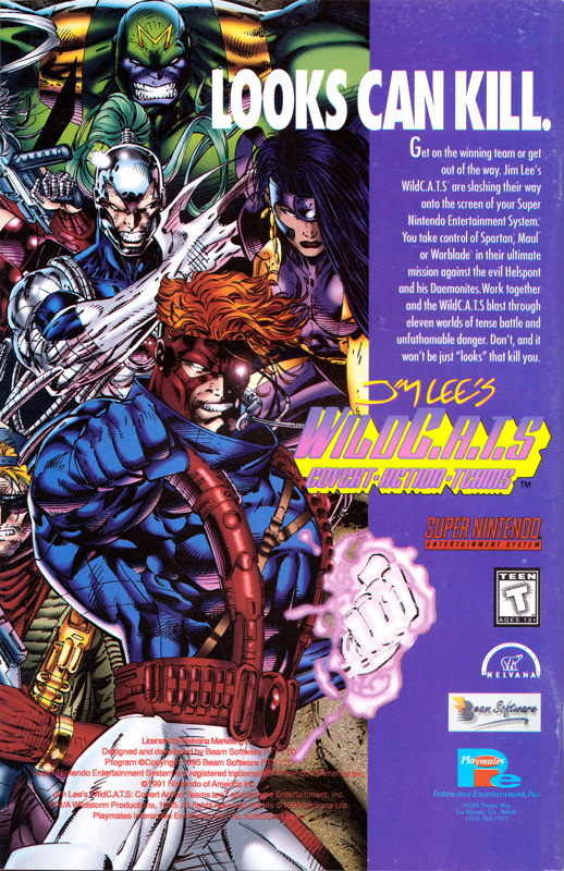 Jim Lee's WildC.A.T.S: Covert Action Teams official promotional image - MobyGames