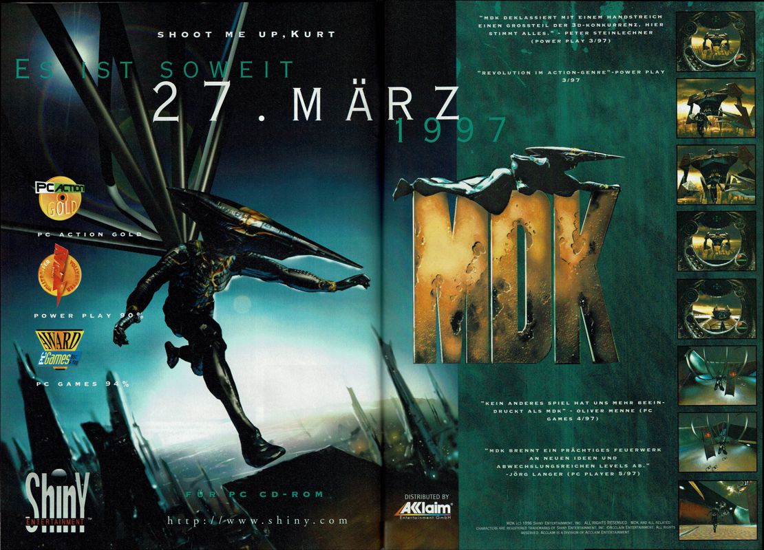 MDK official promotional image - MobyGames