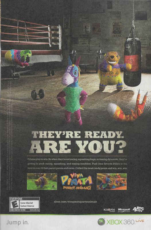 Viva Piñata: Party Animals official promotional image - MobyGames