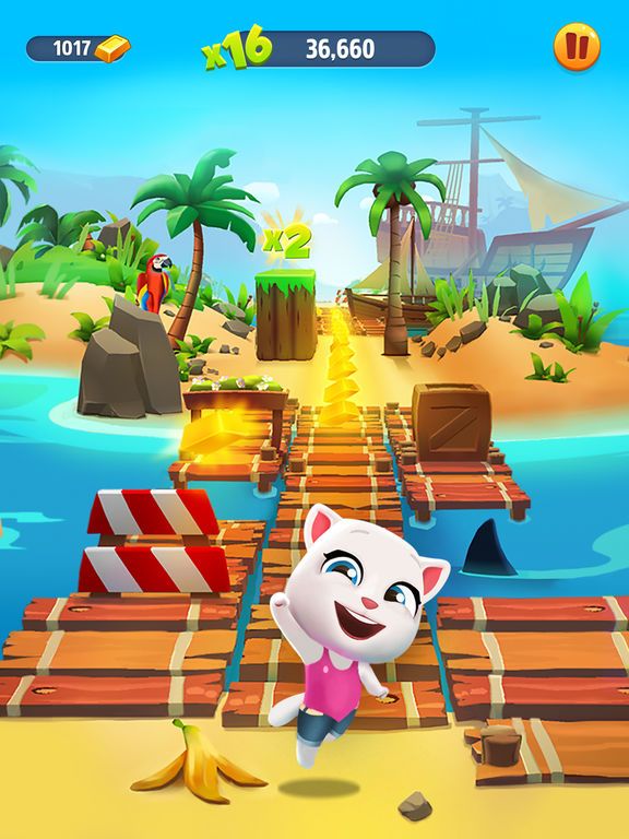 Talking Tom: Gold Run official promotional image - MobyGames