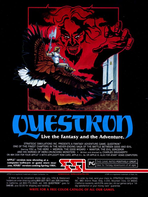 Questron official promotional image - MobyGames