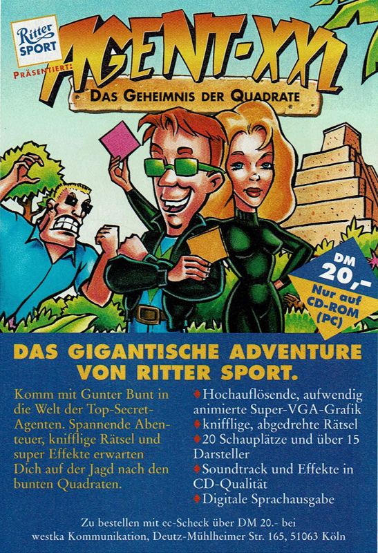 Agent XXL und das Geheimnis der Quadrate official promotional image - MobyGames