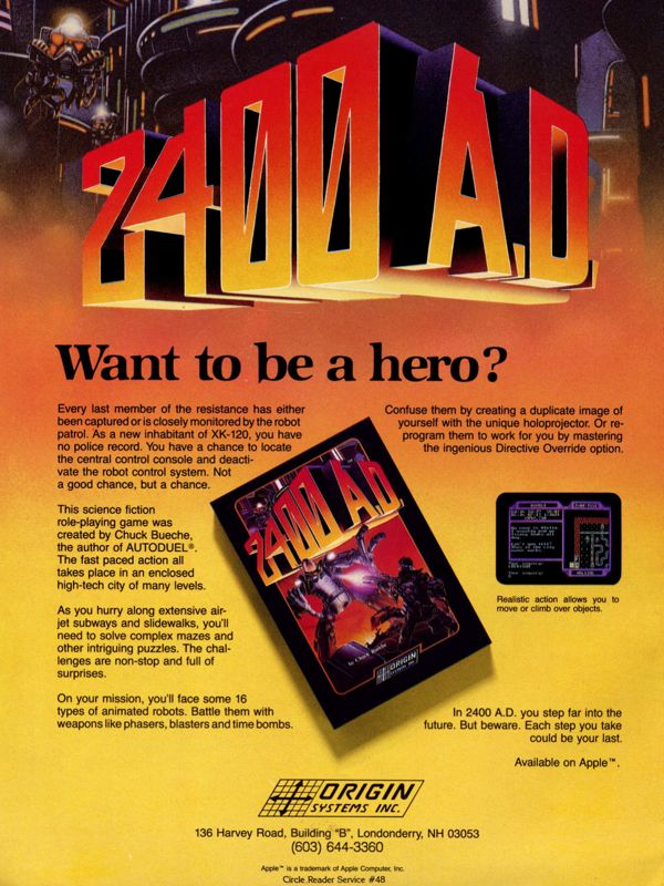 2400 A.D. official promotional image - MobyGames