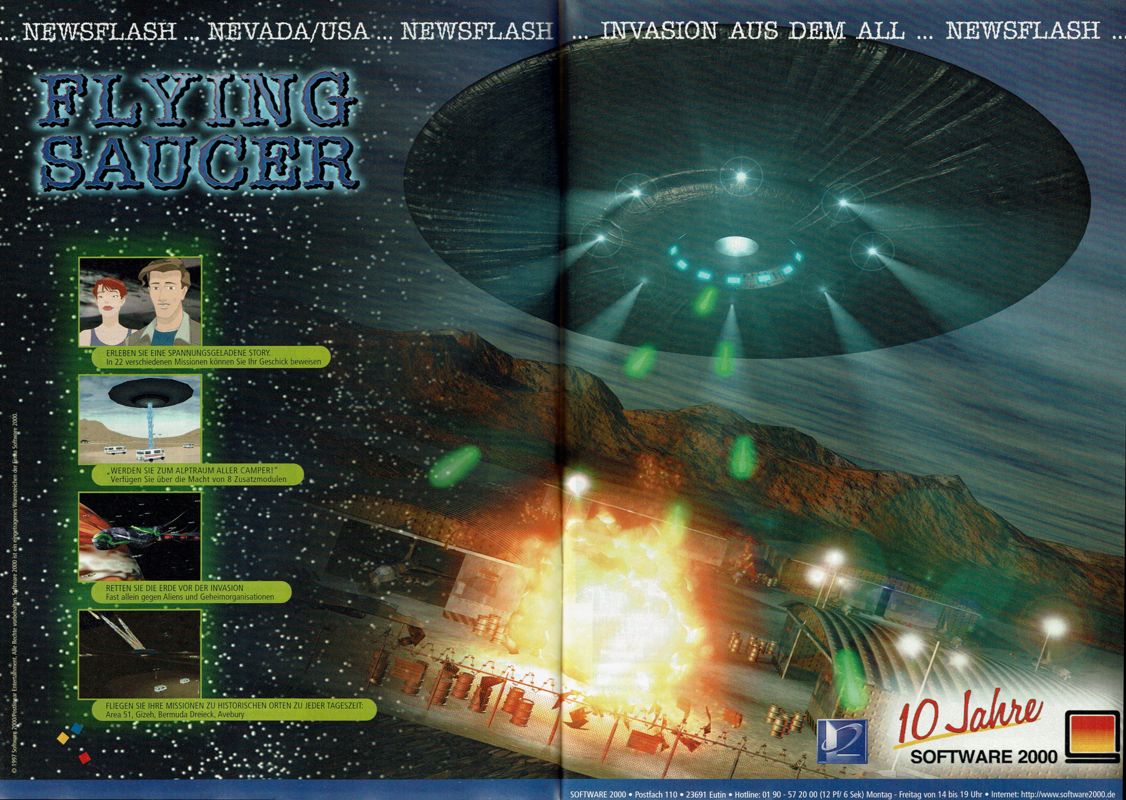 Flying Saucer official promotional image - MobyGames