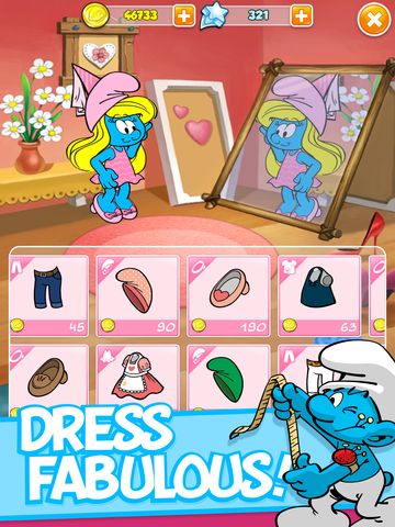 Smurfette's Magic Match official promotional image - MobyGames