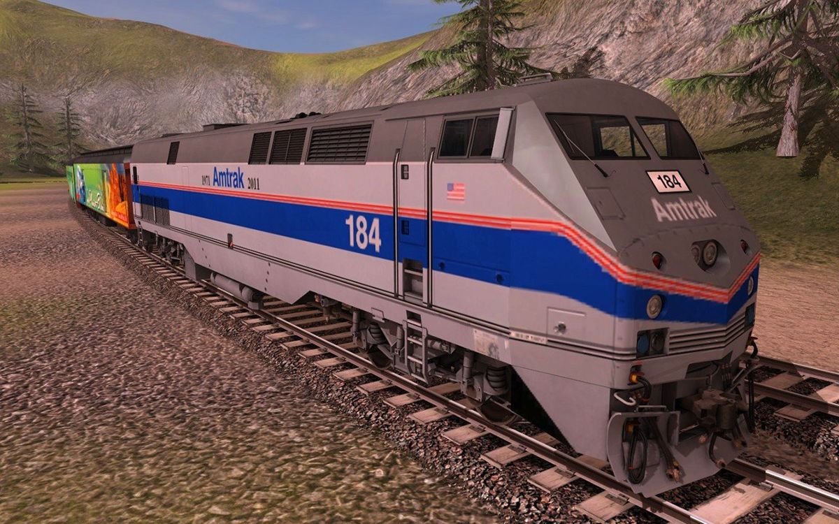 Trainz 2019: Amtrak P42DC Phase IV Locomotive official promotional ...