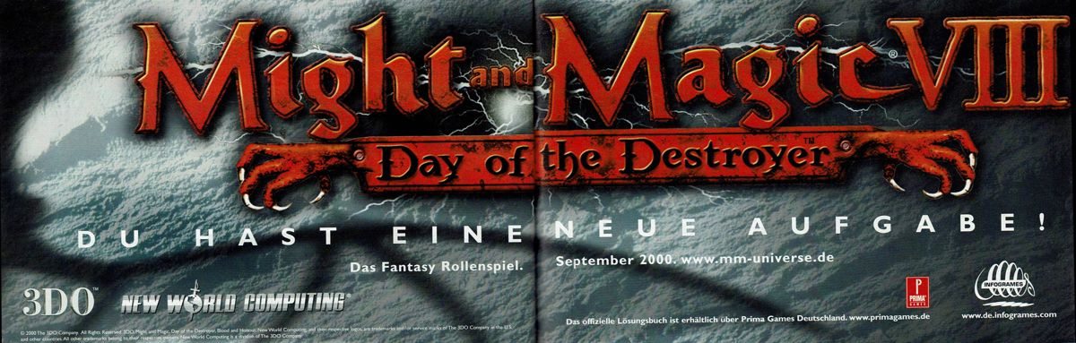 Might and Magic VIII: Day of the Destroyer official promotional image ...