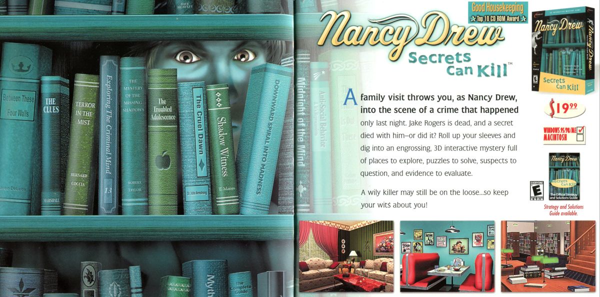 Nancy Drew: Secrets Can Kill official promotional image - MobyGames