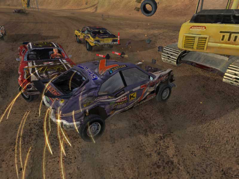 FlatOut official promotional image - MobyGames