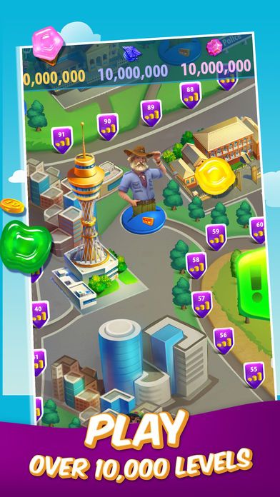 Gummy Drop! official promotional image - MobyGames