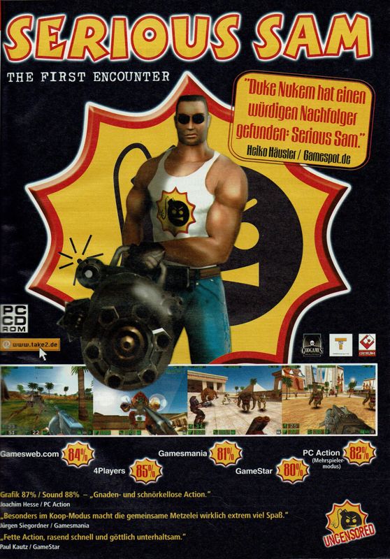 Serious Sam: The First Encounter official promotional image - MobyGames