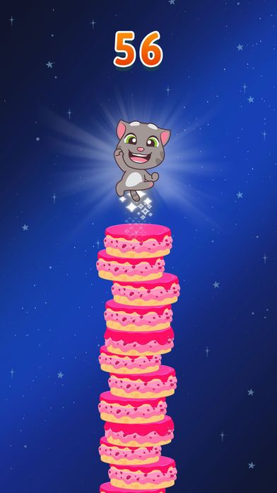 Talking Tom: Cake Jump official promotional image - MobyGames