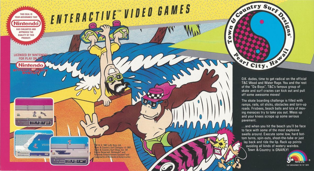 Town & Country Surf Designs: Wood & Water Rage official promotional image - MobyGames