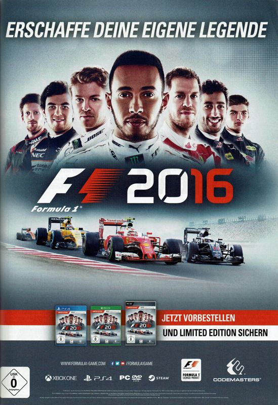 F1 2015 official promotional image - MobyGames