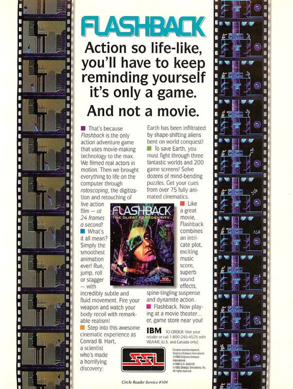 Flashback: The Quest for Identity official promotional image - MobyGames