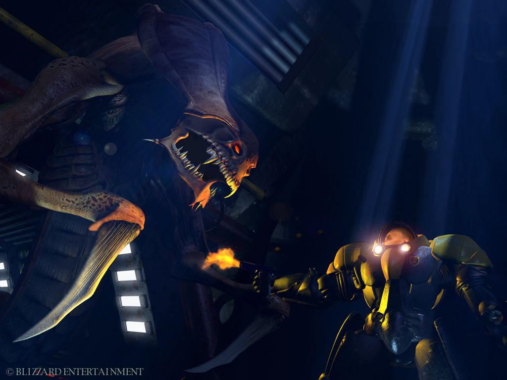 StarCraft official promotional image - MobyGames