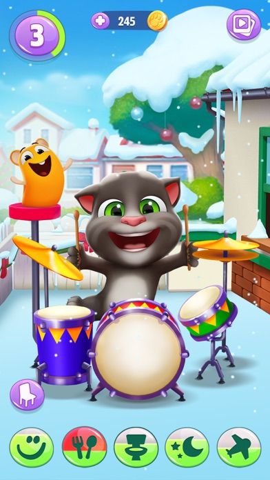 My Talking Tom 2 official promotional image - MobyGames
