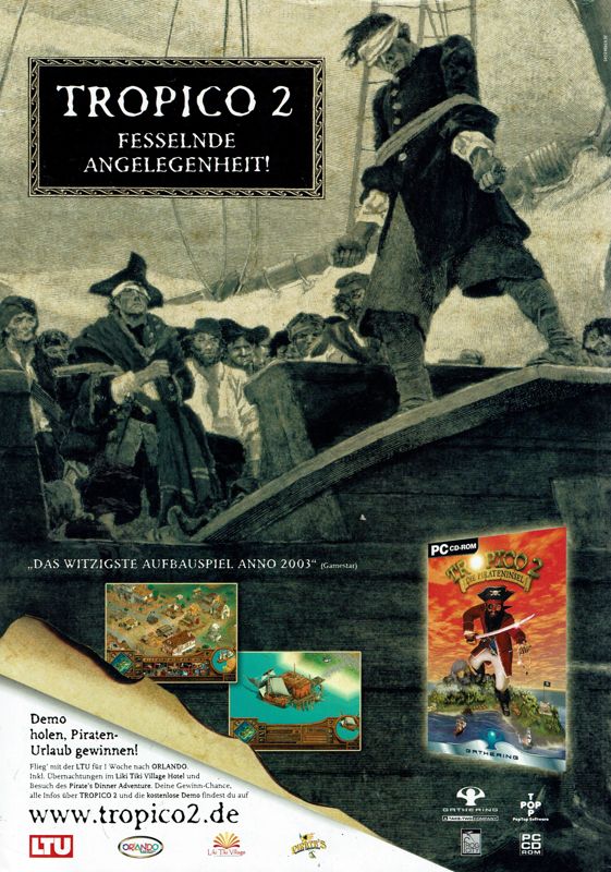 Tropico 2: Pirate Cove official promotional image - MobyGames