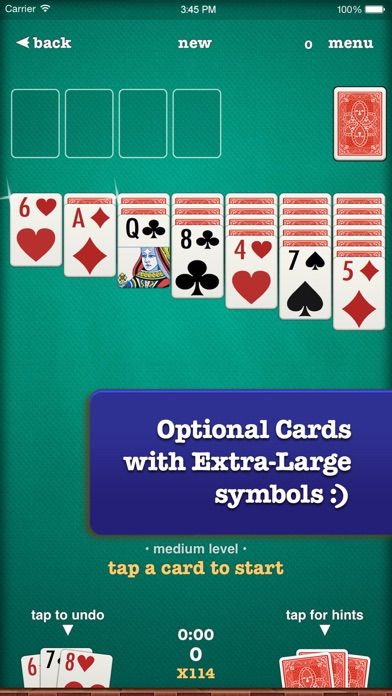 Solitaire official promotional image - MobyGames