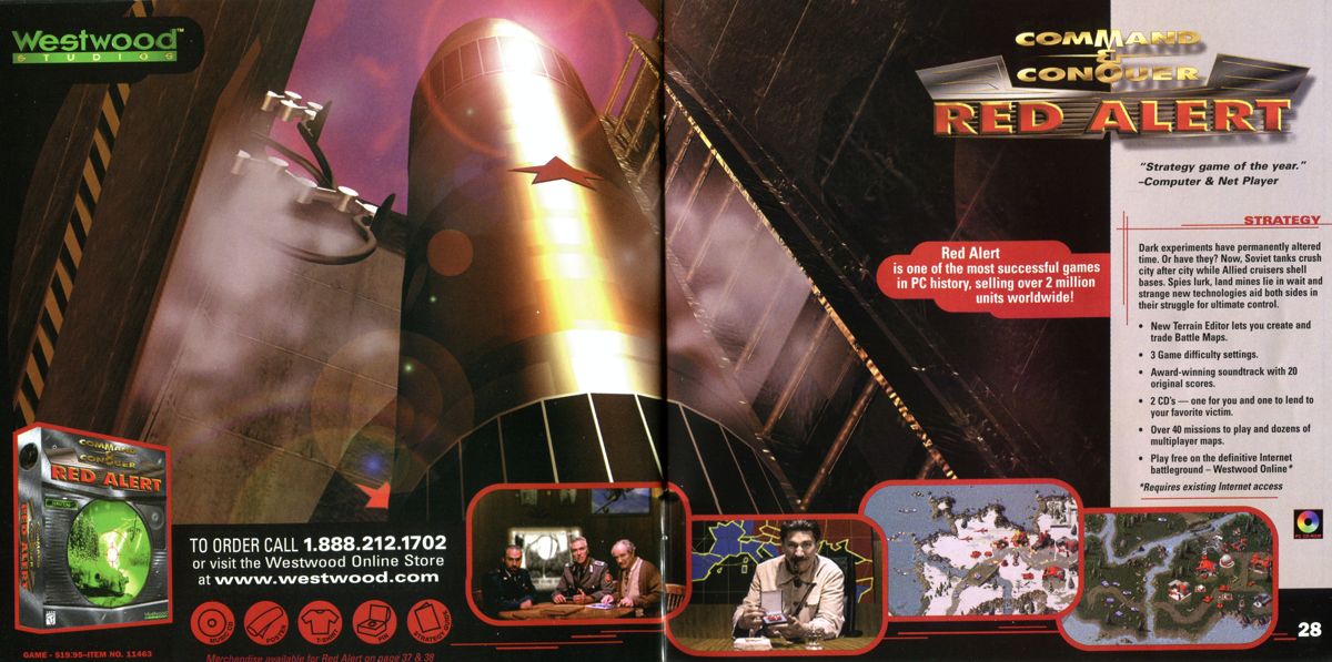 Command & Conquer: Red Alert official promotional image - MobyGames