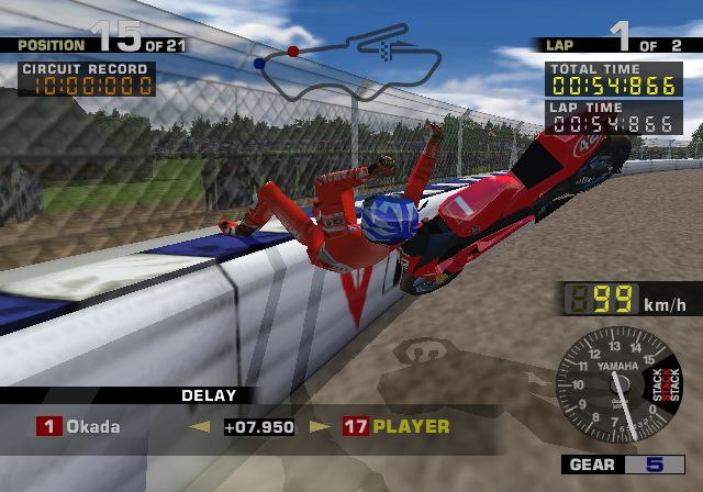 MotoGP official promotional image - MobyGames