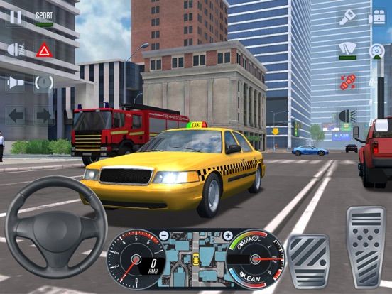 Taxi Sim official promotional image - MobyGames