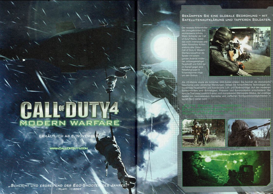 Call of Duty 4: Modern Warfare official promotional image - MobyGames