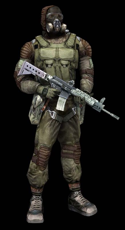 Does anyone know what the gasmask is on this suit? : r/stalker