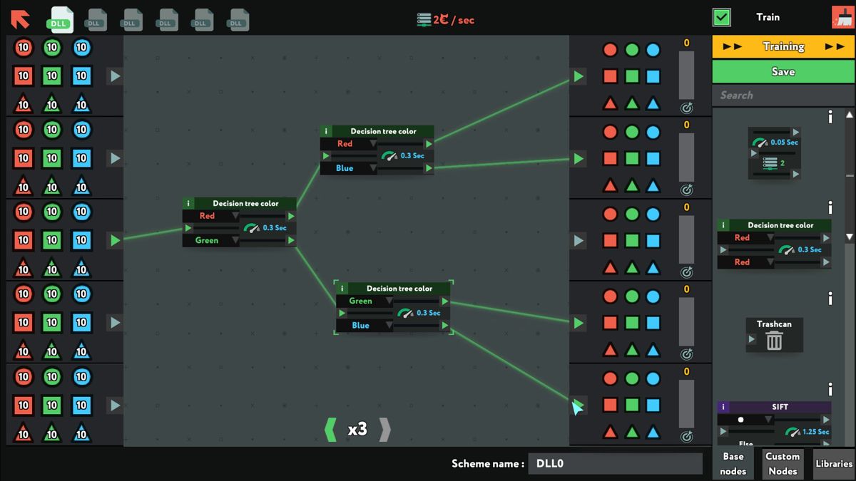 while True: learn() official promotional image - MobyGames