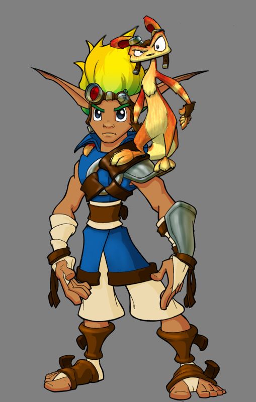 Jak and Daxter: The Precursor Legacy official promotional image - MobyGames