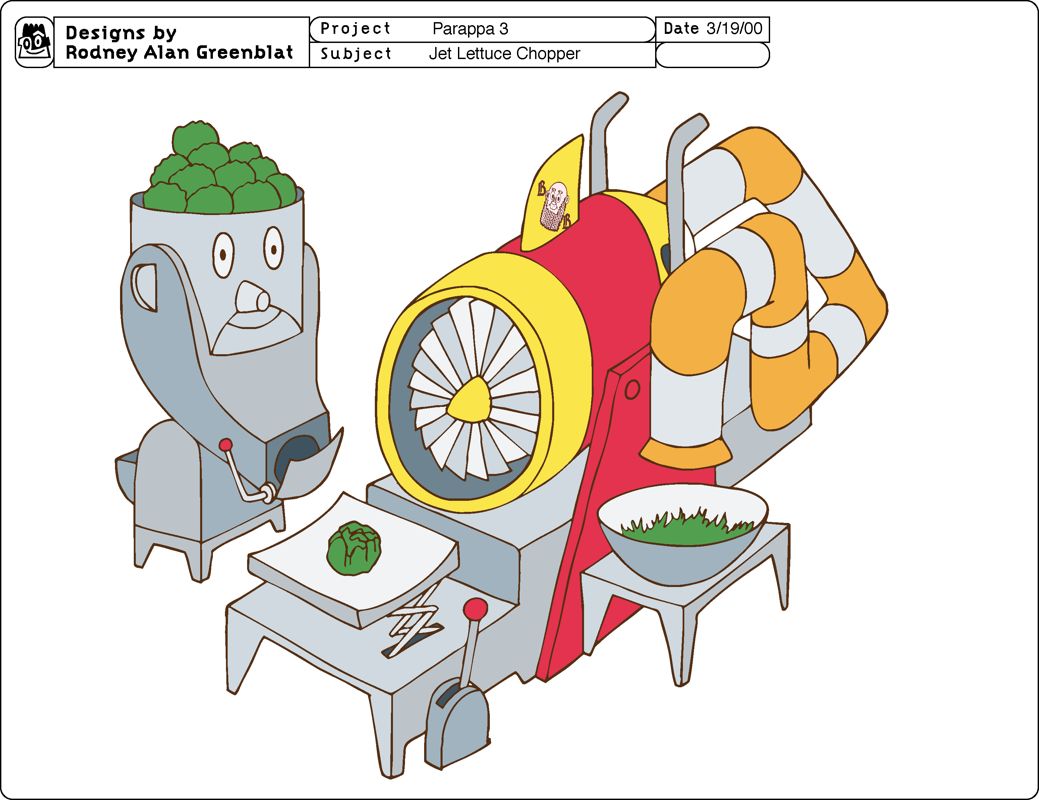 PaRappa the Rapper 2 official promotional image - MobyGames