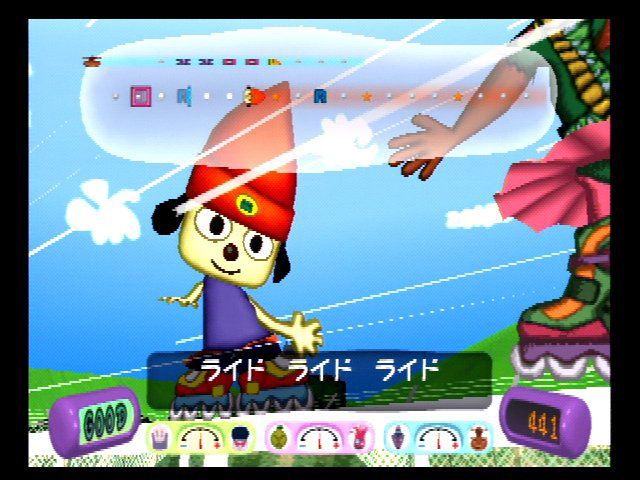 PaRappa the Rapper 2 official promotional image - MobyGames