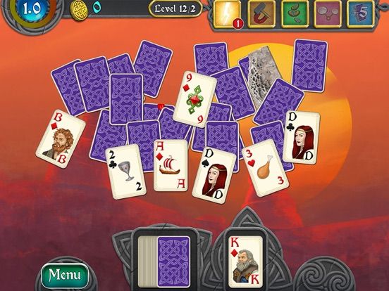 Nordic Storm Solitaire official promotional image - MobyGames