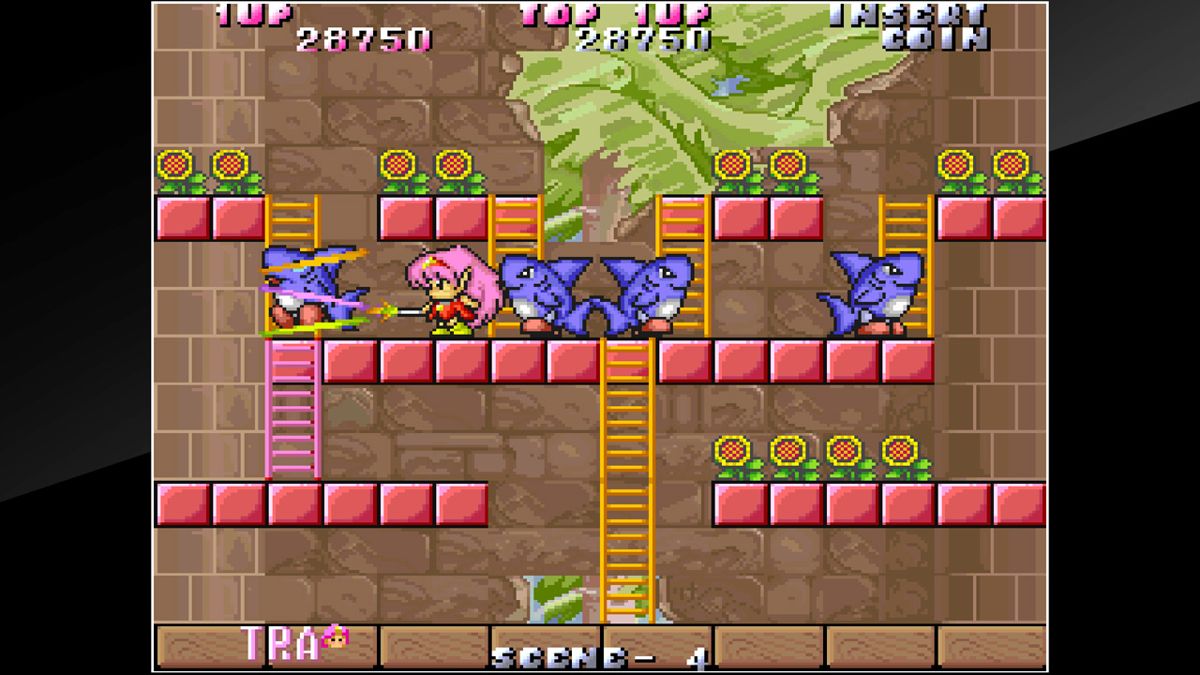 Rod-land official promotional image - MobyGames