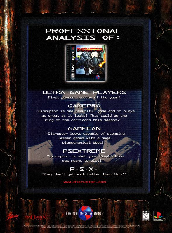 Disruptor official promotional image - MobyGames