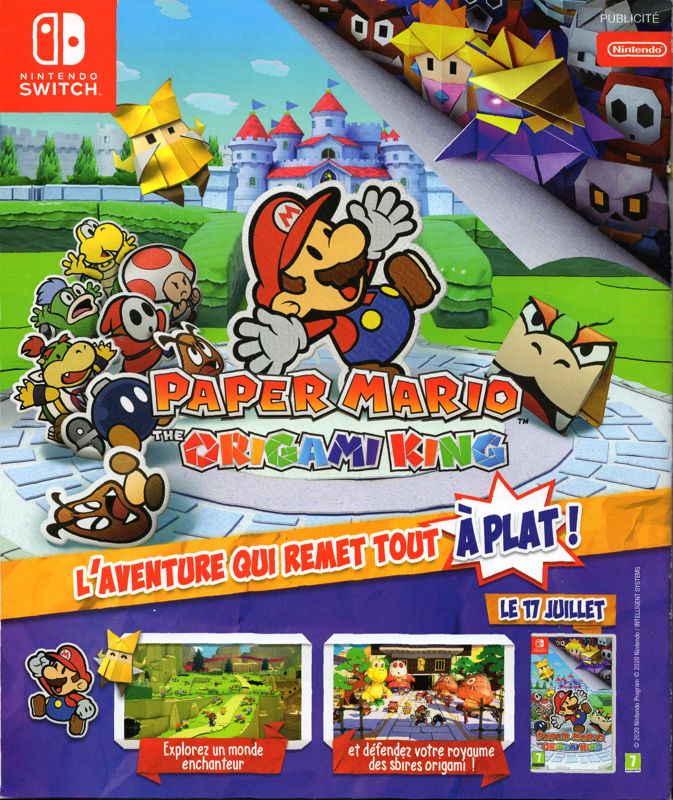 Paper Mario: The Origami King official promotional image - MobyGames