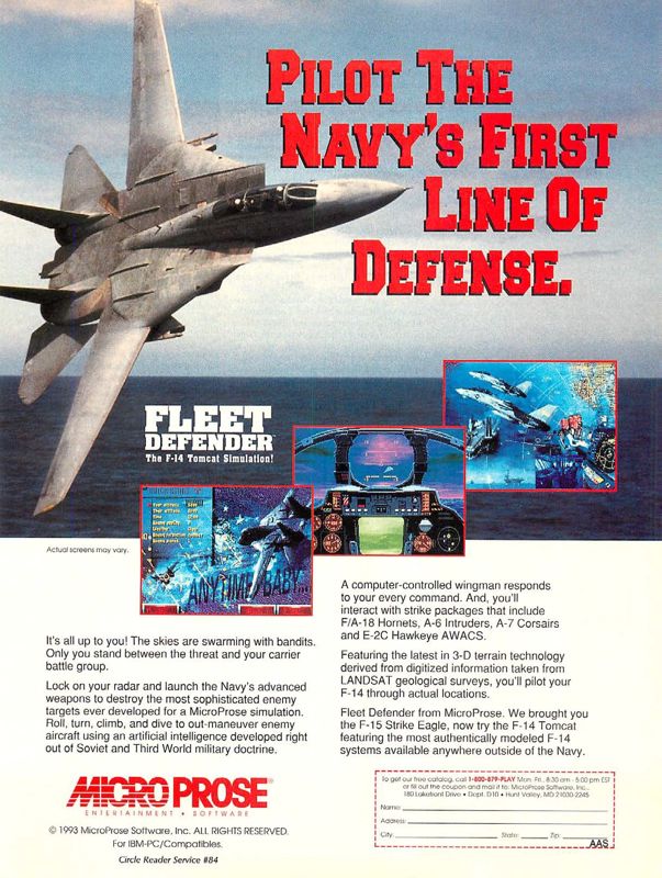 Fleet Defender official promotional image - MobyGames