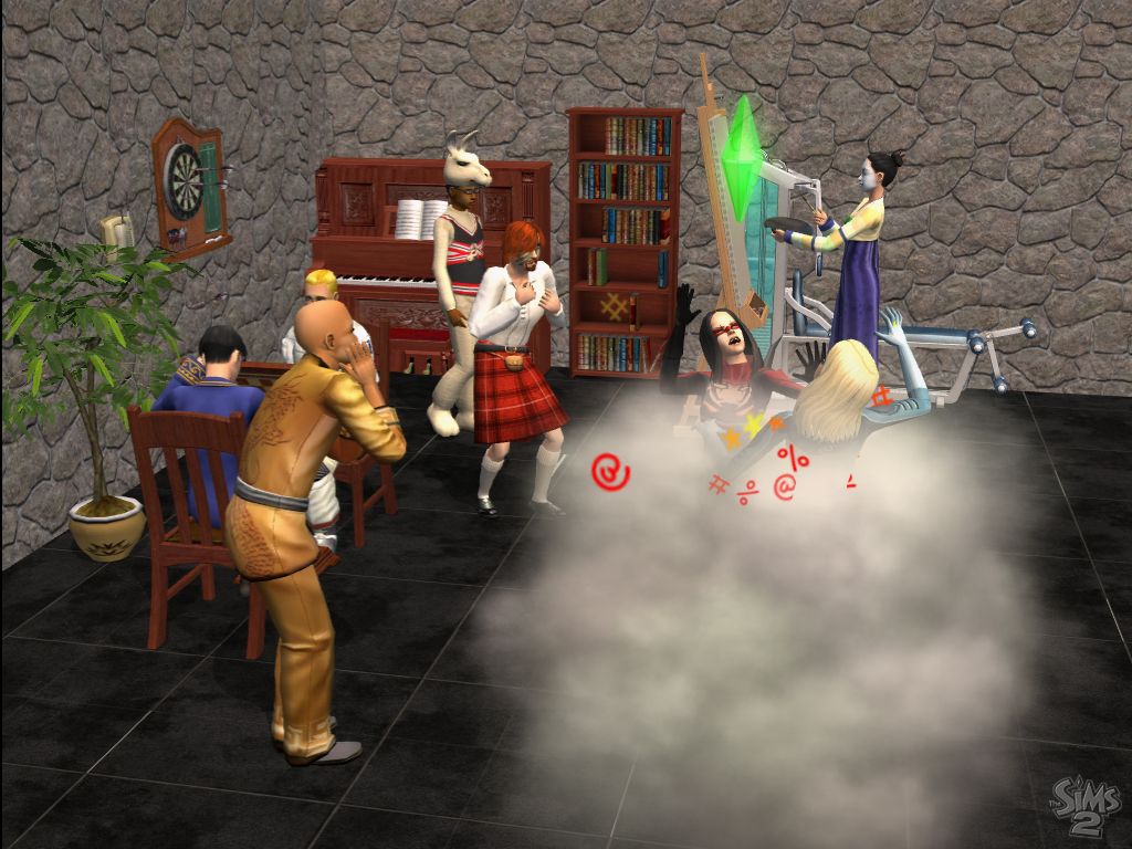 The Sims 2 official promotional image - MobyGames