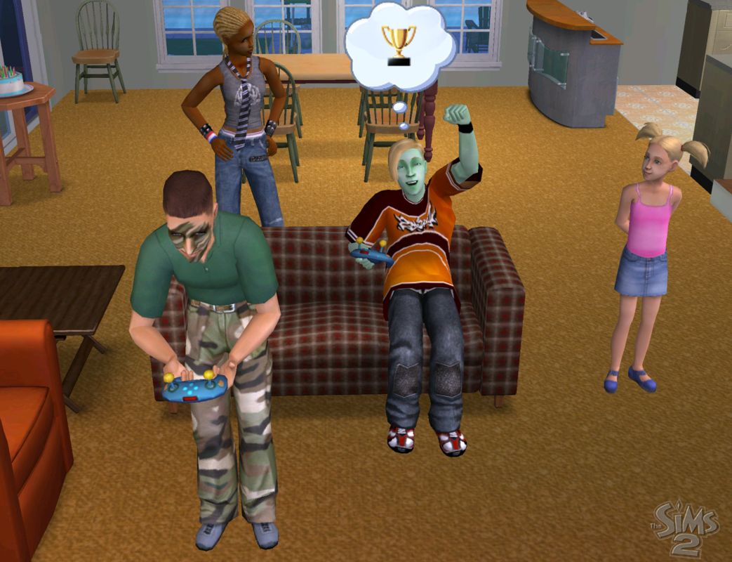 The Sims 2 official promotional image - MobyGames