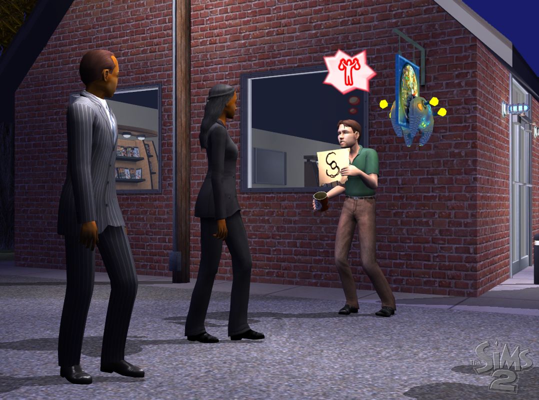 The Sims 2 official promotional image - MobyGames