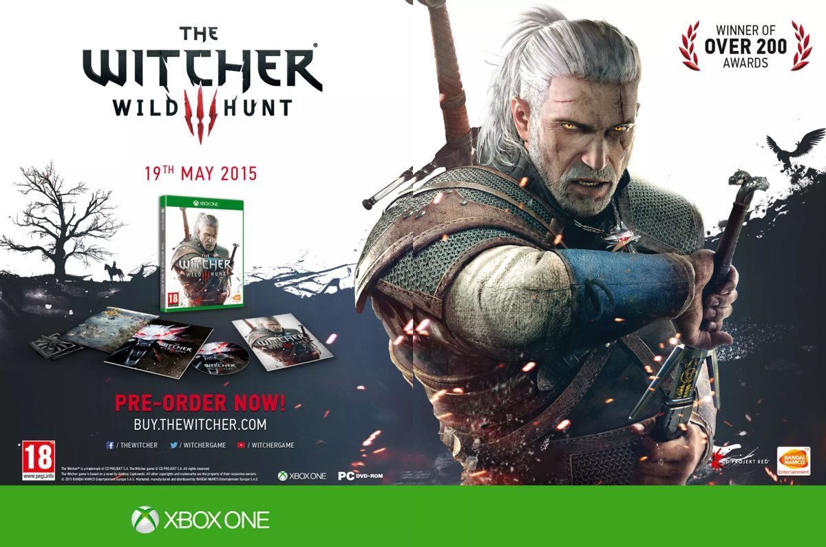 The Witcher 3: Wild Hunt official promotional image - MobyGames