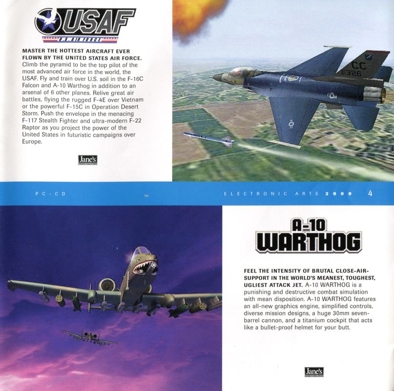 Jane's Combat Simulations: USAF - United States Air Force official ...