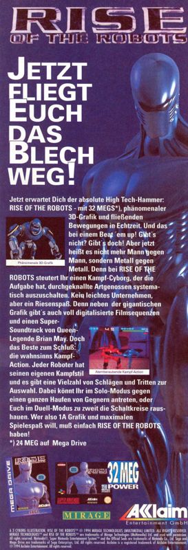 Rise of the Robots official promotional image - MobyGames