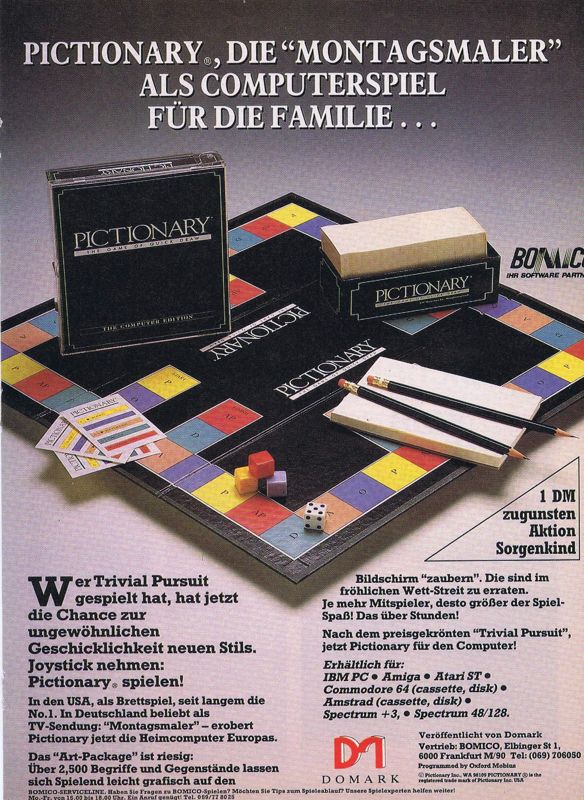 Pictionary: The Game of Quick Draw official promotional image - MobyGames