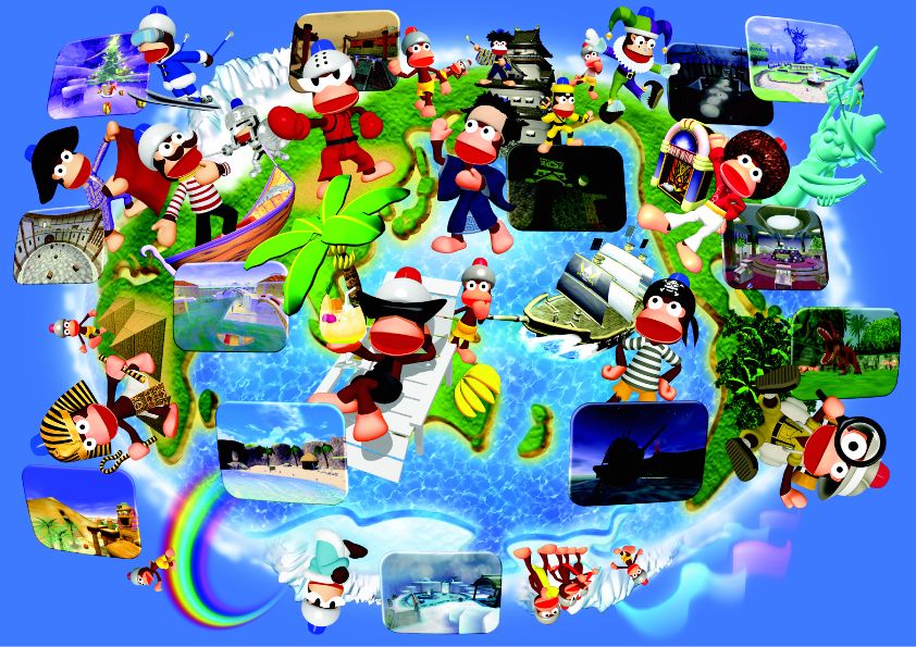 Ape Escape 2 official promotional image - MobyGames