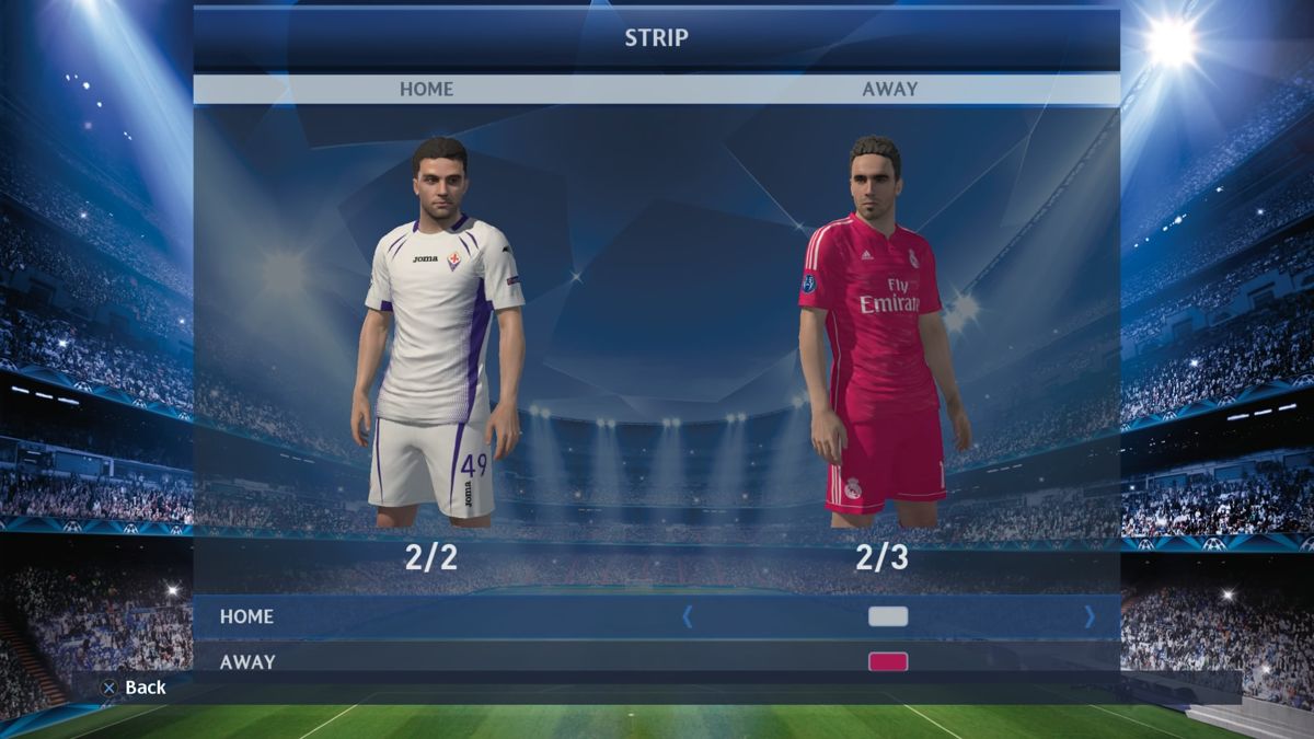 Screenshot of PES 2015: Pro Evolution Soccer (PlayStation 4, 2014) - MobyGames