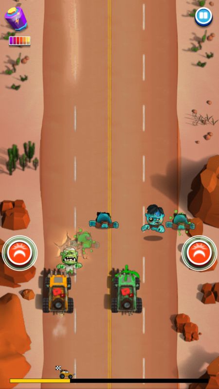 Screenshot of Zombie Splash (Browser, 2018) - MobyGames