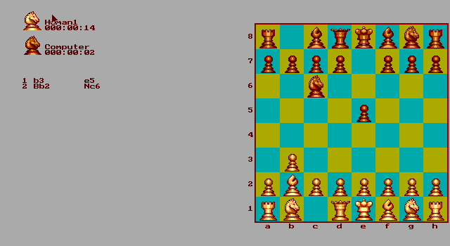Screenshot of Complete Chess System (DOS, 1993) - MobyGames