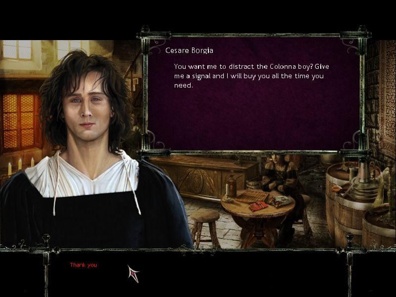 Screenshot of Borgia (Windows, 2011) - MobyGames