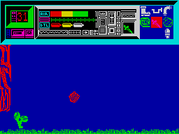 Screenshot of Universal Hero (ZX Spectrum, 1986) - MobyGames